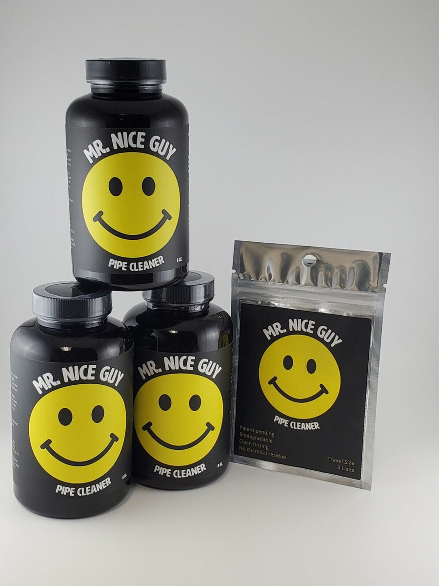 A Sparkling Clean Bong with Mr. Nice Guy Pipe – Mr. Nice Guy Pipe Cleaner